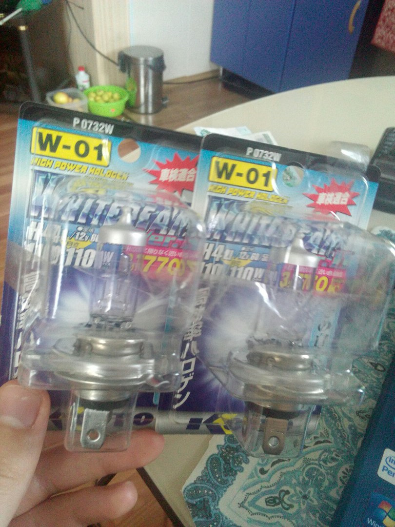 Лампы Koito Whitebeam h4 60/55w-110/110w 3770k — Toyota Prius (20), 1,5 л, 2008 года | стайлинг ...