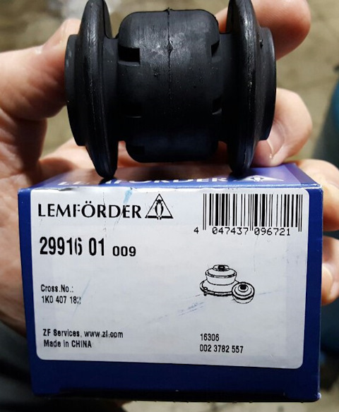 2991601 Сайлентблок рычага подвески LEMFORDER | Запчасти на DRIVE2