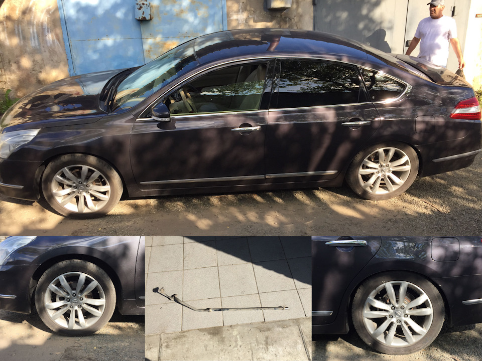 Задняя ось упала — Nissan Teana (J32), 2,5 л, 2008 года | поломка | DRIVE2