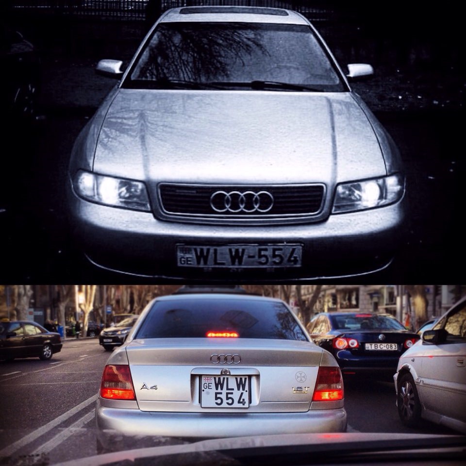 Record: Apr 2, 08:45 — Audi A4 (B5), 1,8 л, 2000 года | фотография | DRIVE2