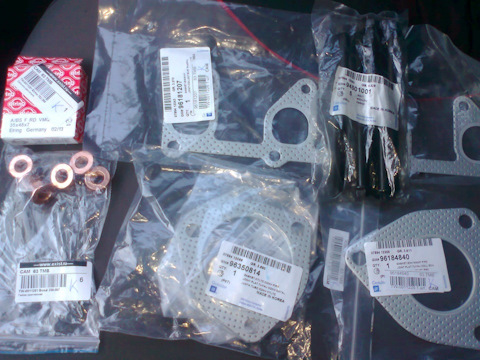 96184840 Прокладка приемной трубы 1,5 DOHC GM | Запчасти на DRIVE2