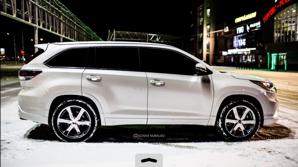 С наступающим вас друзья!🇷🇺🇷🇺🇷🇺 — Toyota Highlander (XU50), 3,5 л, 2014 ...