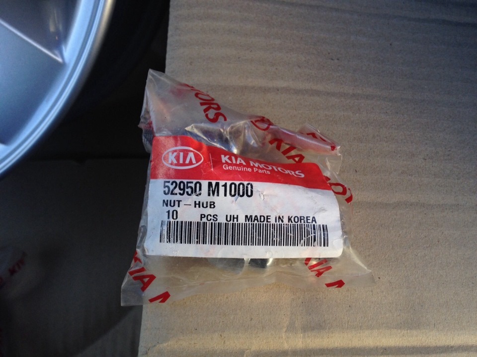 52950M1000 ГАЙКА М12 KIA HYUNDAI | Запчасти на DRIVE2