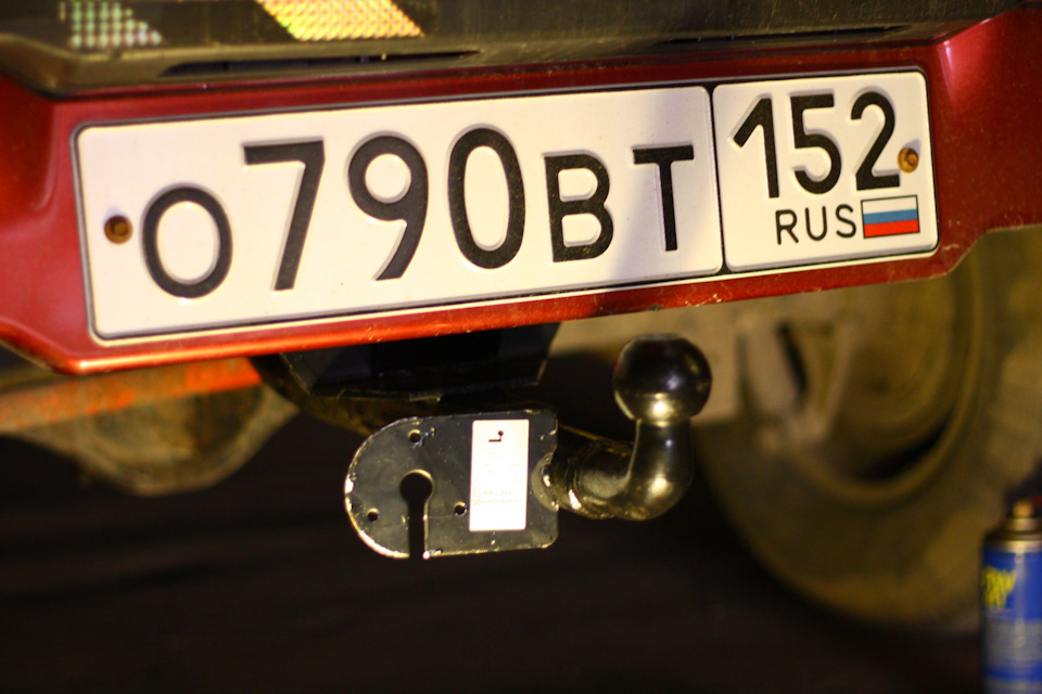 Фаркоп фирмы Лидер-ПЛЮС — Chevrolet Niva (1G), 1,7 л, 2006 года ...