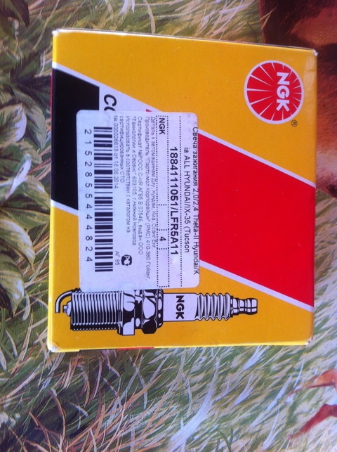 1884111051 СВЕЧИ ЗАЖИГАНИЯ KIA HYUNDAI | Запчасти на DRIVE2