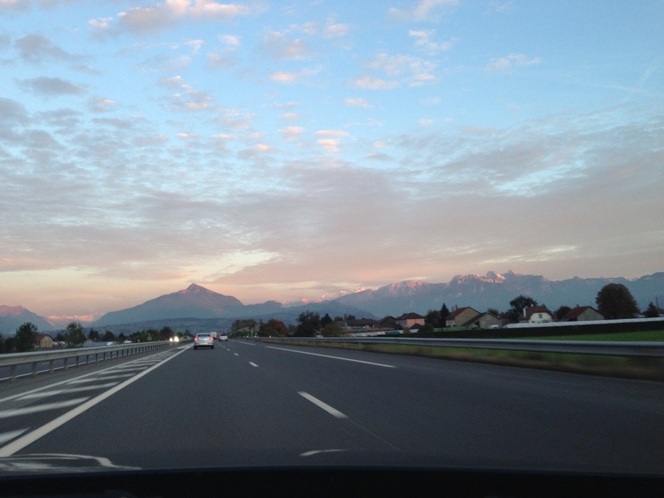 Из Женевы в Шамони (Chamonix), короткая поездка! — Mercedes-Benz C ...