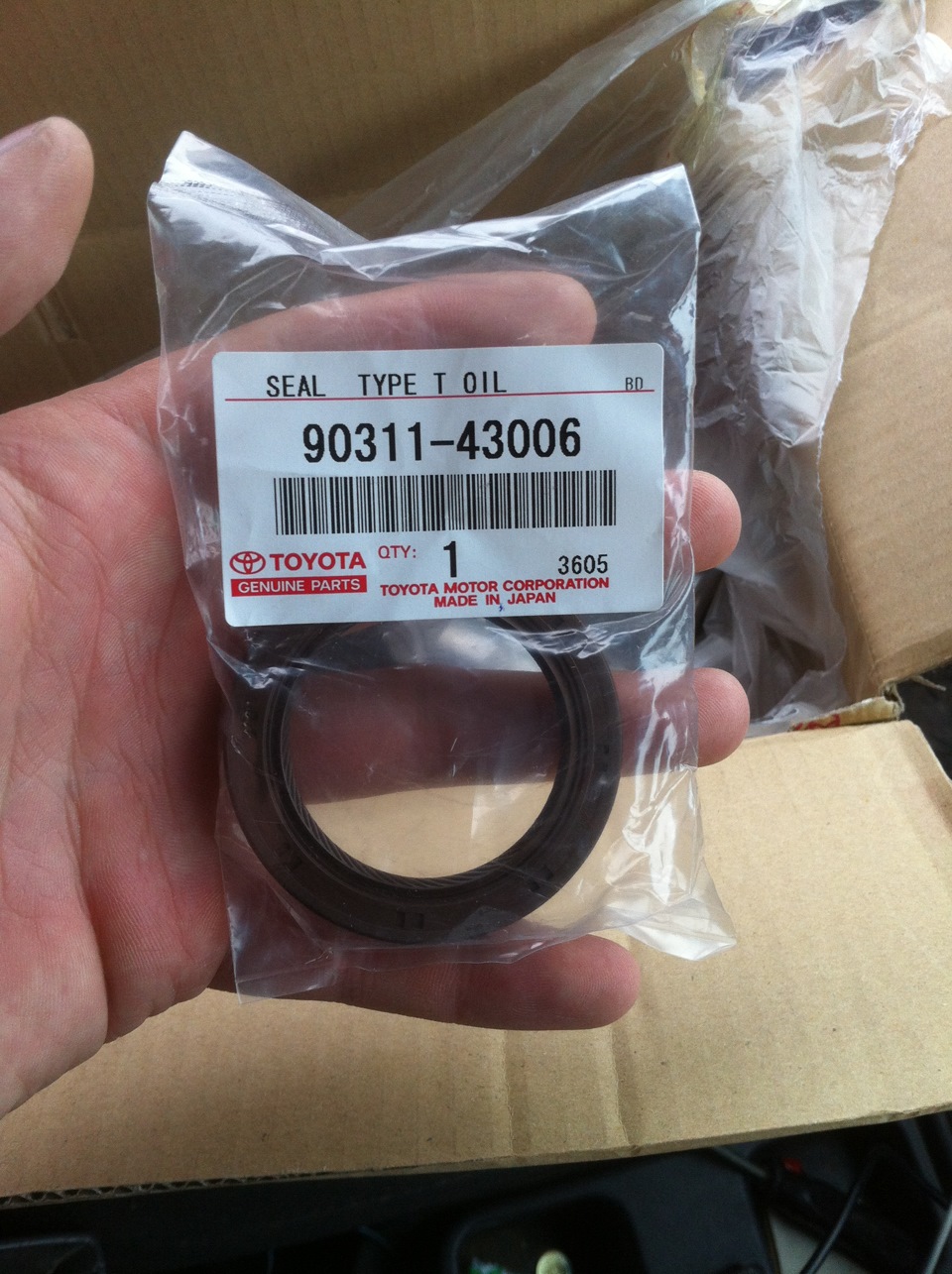 9031143006 Сальник маслонас/коленвал TOYOTA LEXUS | Запчасти на DRIVE2