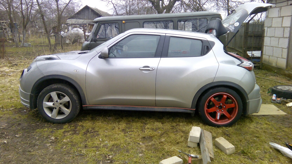 REDition снова в городе! — Nissan Juke (1G), 1,6 л, 2014 года ...
