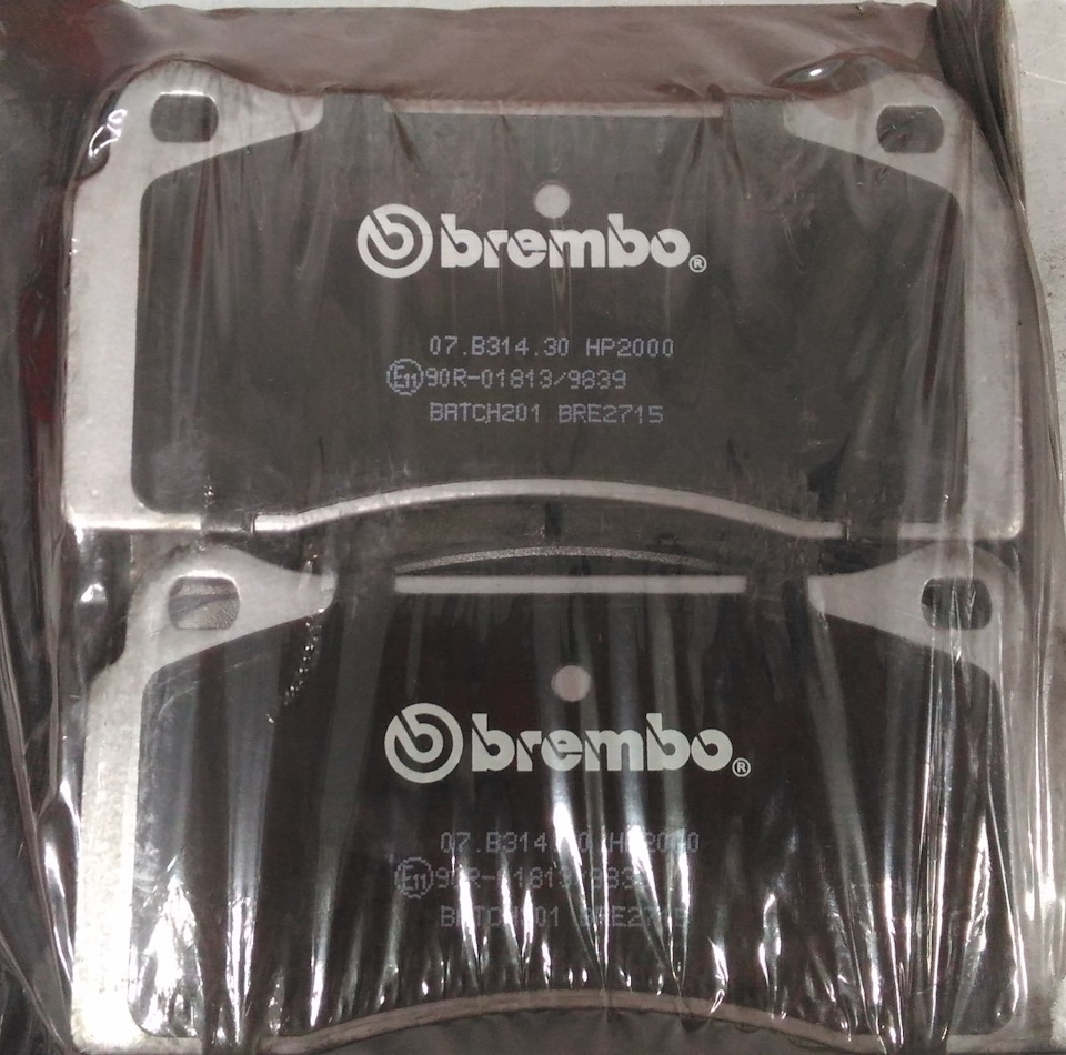 Колодки Brembo HP-2000 и Brembo Racing — КС-Рейсинг на DRIVE2