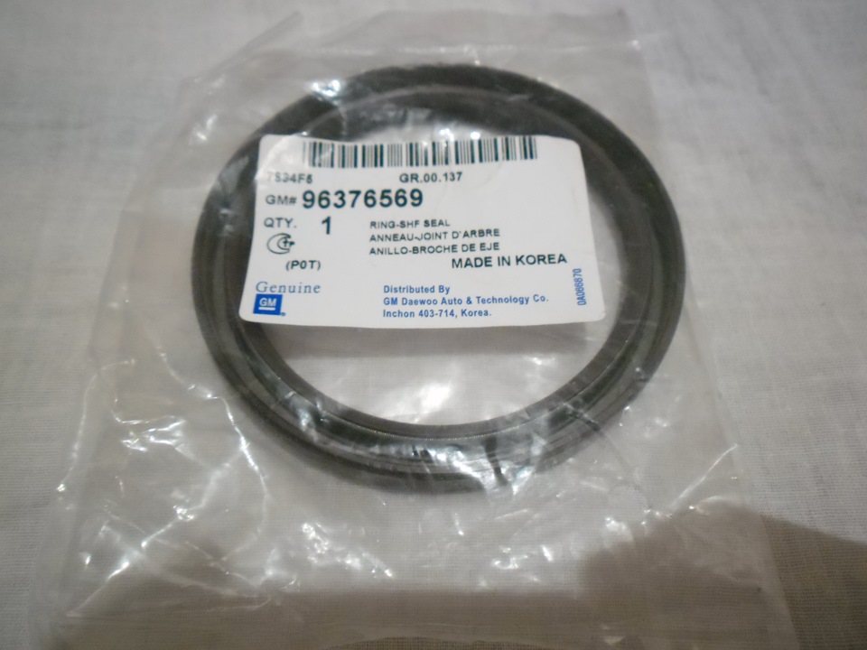 96376569 Сальник коленвала задний (80x98x10) / Chevrolet, OPEL 1.0-1.6 ...