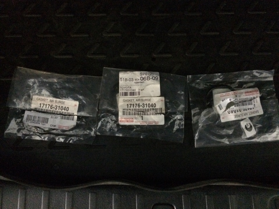 1717631040 Прокладка впускного коллектора Toyota Alphard 2008-2014 ...