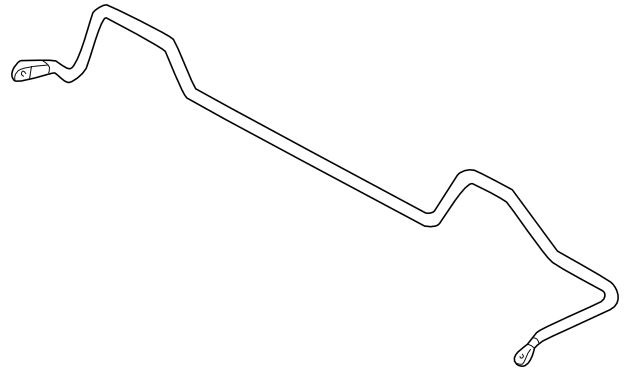 19. Задний стабилизатор GDB STI, Whiteline, длинные "косточки" стаба ...