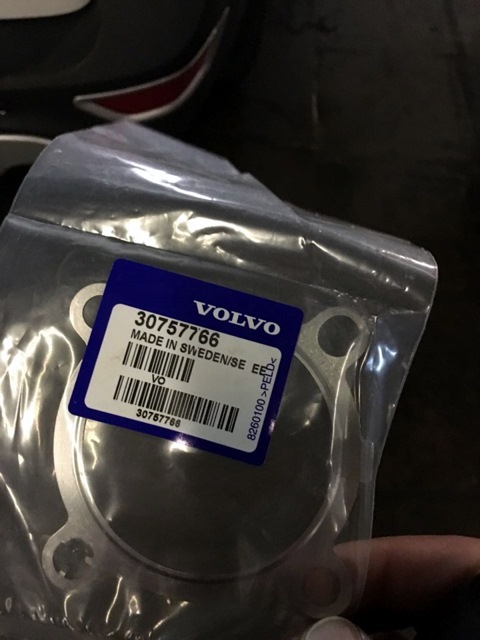 30757766 Прокладка дросселя Volvo | Запчасти на DRIVE2