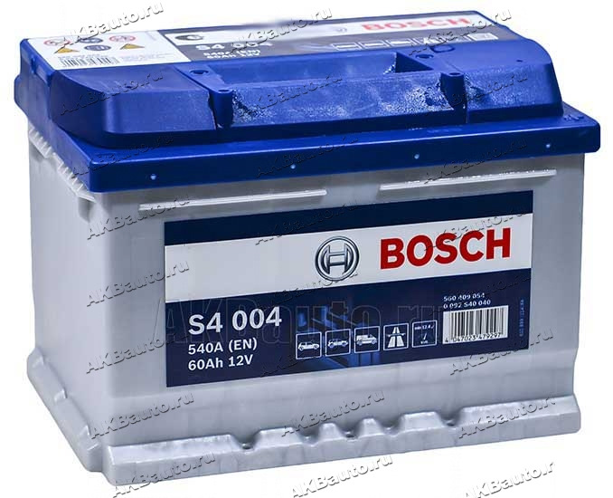 Замена аккумулятора.Bosch S4 004 — Volkswagen Passat B5, 1,8 л, 2002 ...