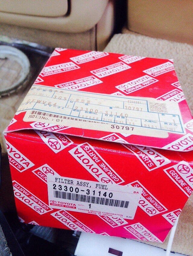 2330031140 Фильтр топливный TOYOTA LEXUS | Запчасти на DRIVE2