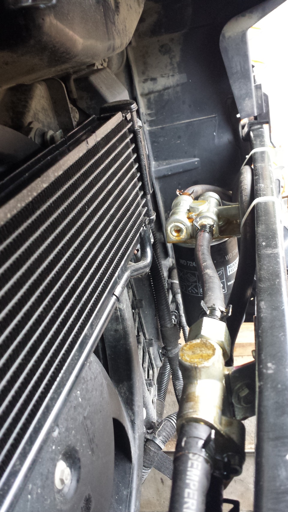 Дополнительное охлаждение АКПП + внешний фильтр масла — Citroen DS5, 2 ...