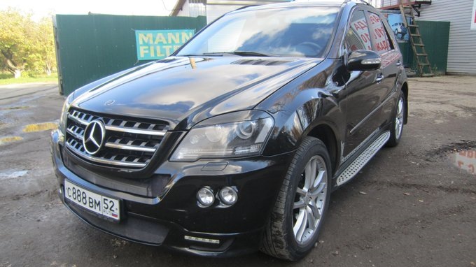 Brabus — Mercedes-Benz M-Class (W164), 3,5 л, 2007 года | стайлинг | DRIVE2