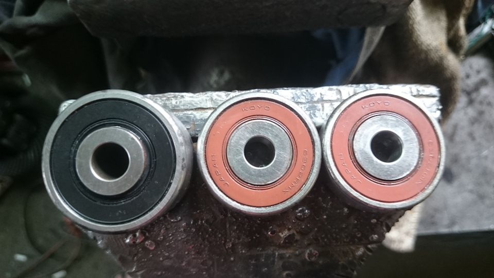 Обводные ролики. — Toyota FJ Cruiser, 4 л, 2006 года | своими руками ...