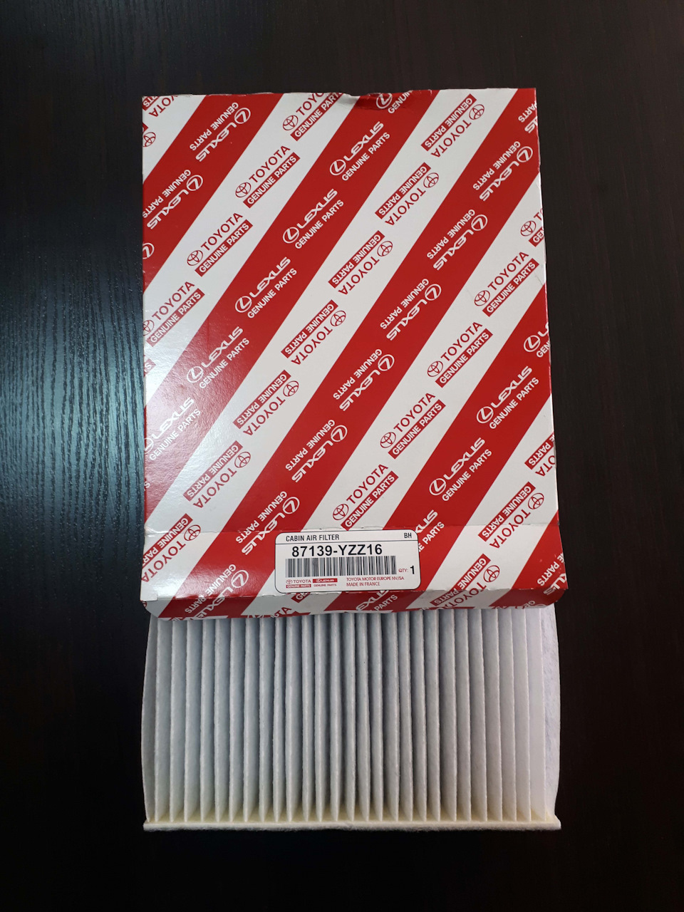 87139YZZ16 Фильтр салона TOYOTA LEXUS | Запчасти на DRIVE2