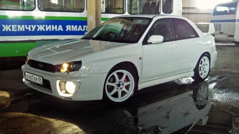 Покрасил и установил MORETTE — Subaru Impreza (GD/GG), 2 л, 2000 года ...