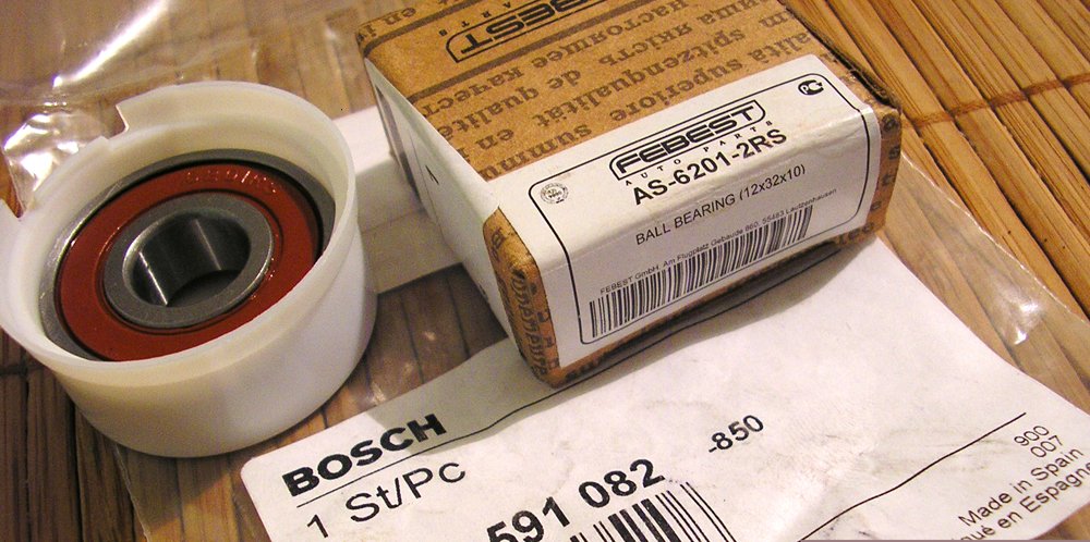 AS62012RS ПОДШИПНИК ШАРИКОВЫЙ 12X32X10. FEBEST | Запчасти на DRIVE2