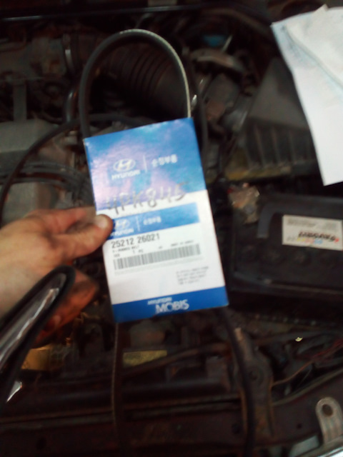 2521226021 ПРИВОДНОЙ РЕМЕНЬ L=90СМ KIA HYUNDAI | Запчасти на DRIVE2