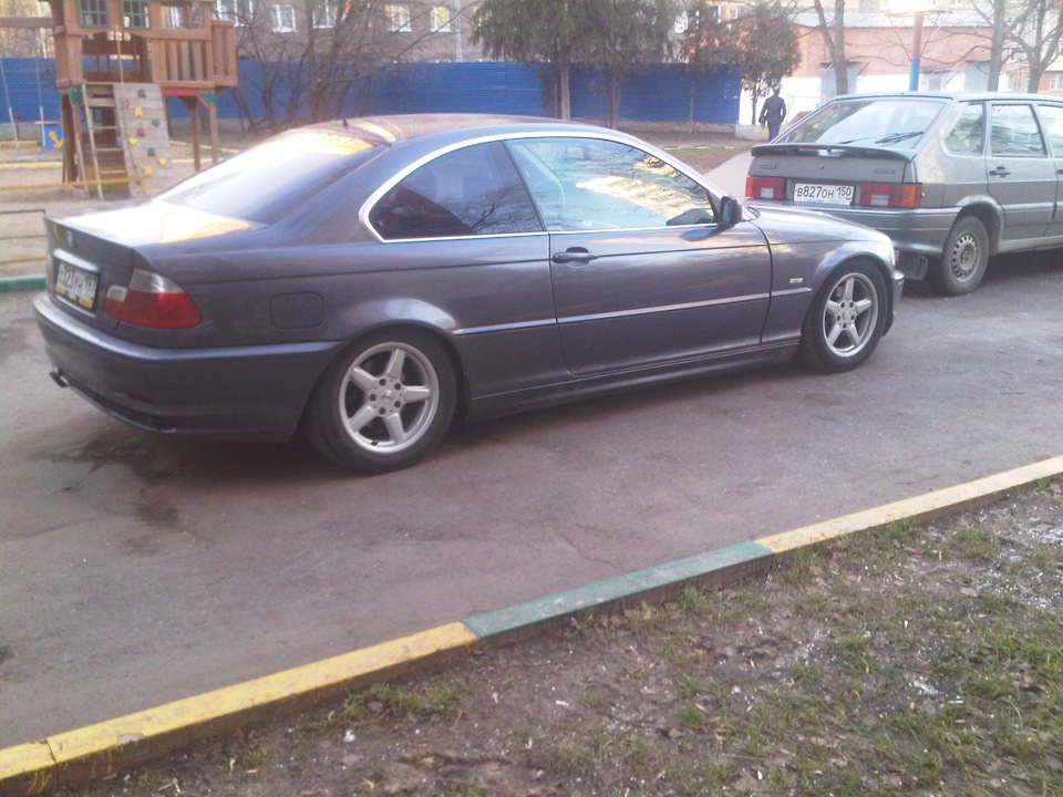 Зимний режим включен — BMW 3 series Coupe (E46), 2,5 л, 2000 года ...