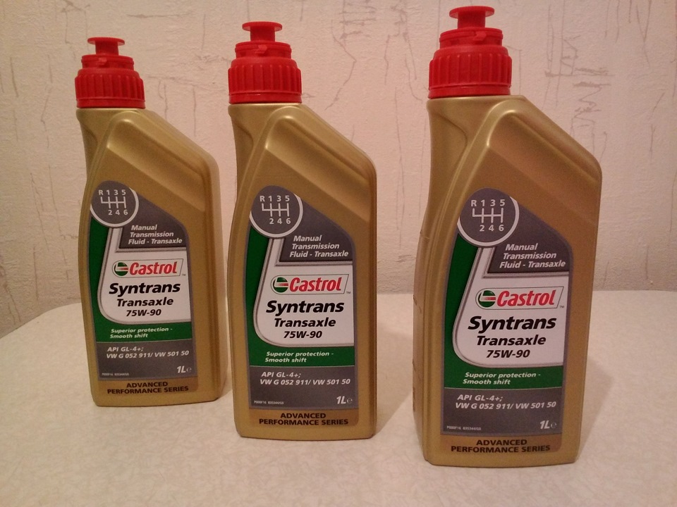 Castrol Syntrans Transaxle 75W-90 — KIA Spectra, 1,6 л, 2007 года ...