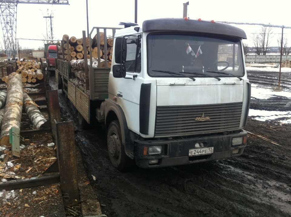 ставим лайки — Маз 5432, 9,9 л, 2008 года | просто так | DRIVE2