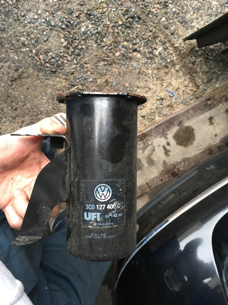 3C0127400C Топливный фильтр с фланцем VAG | Запчасти на DRIVE2