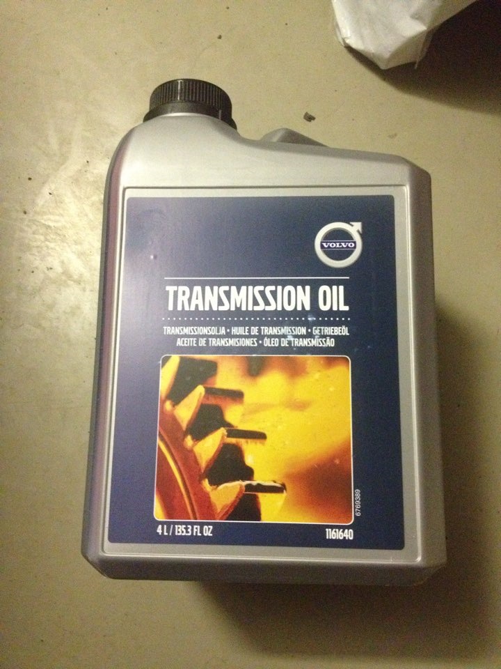 1161640 Масло трансмиссионное Transmission Oil, 4л Volvo | Запчасти на ...