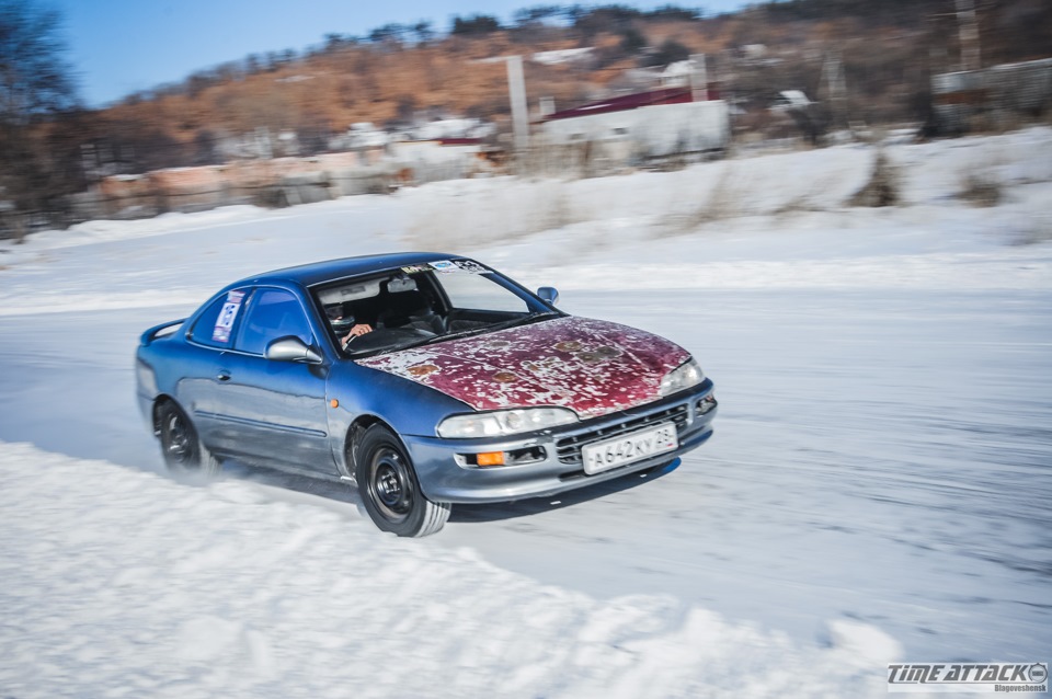 Любительский рали спринт 2 этап WTA — Toyota Sprinter Trueno (100), 1,6 ...