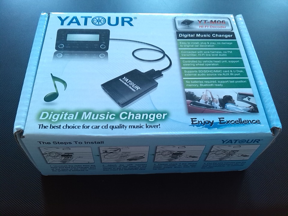 Наконец преобрел долгожданный USB адаптер YATOUR-YT-M06 — Audi A6 Avant (C5), 2,5 л, 2003 года ...