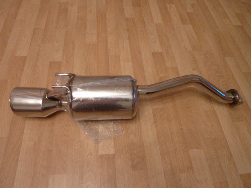 Пришел глушитель! — Honda Civic 4D (8G), 1,8 л, 2007 года | тюнинг | DRIVE2