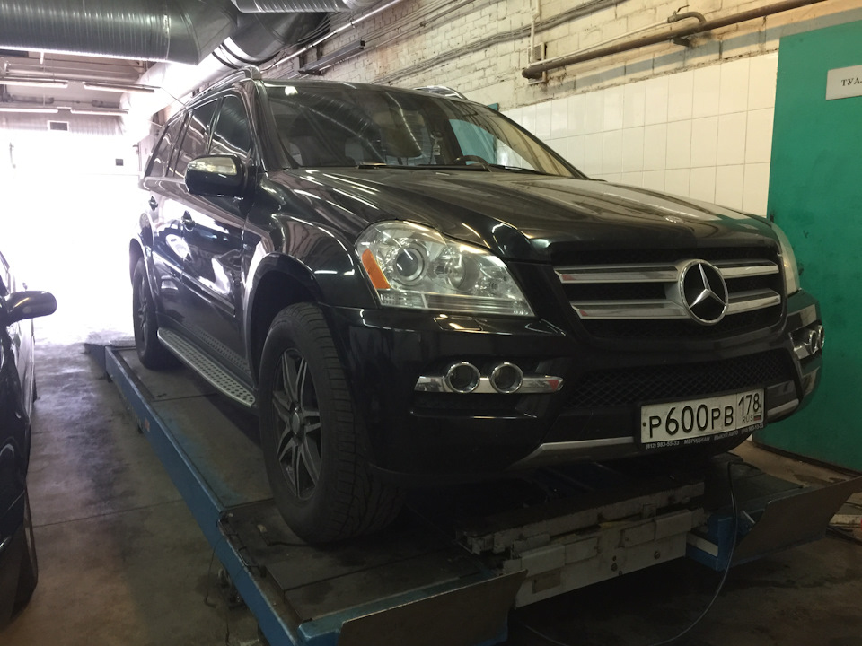 Заехал поменять пневмоподушку, а получилось… — Mercedes-Benz GL-Class ...