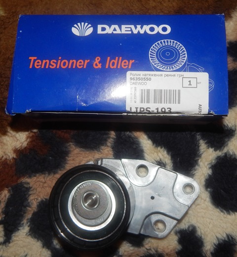 96350550 Ролик натяжителя ремня ГРМ DOHC 1.4-1.6 GM | Запчасти на DRIVE2