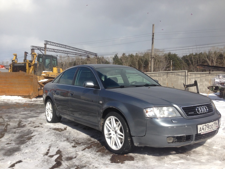 До начала работ она была вот такая — Audi A6 (C5), 2,5 л, 2000 года | фотография | DRIVE2
