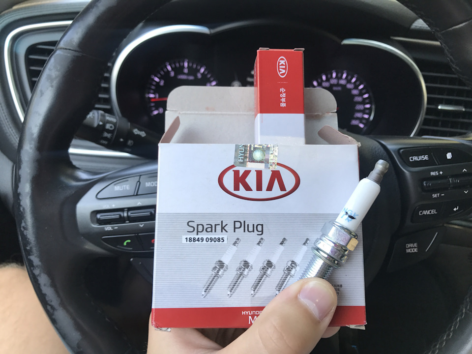 1884909085 Свечи зажигания KIA HYUNDAI | Запчасти на DRIVE2