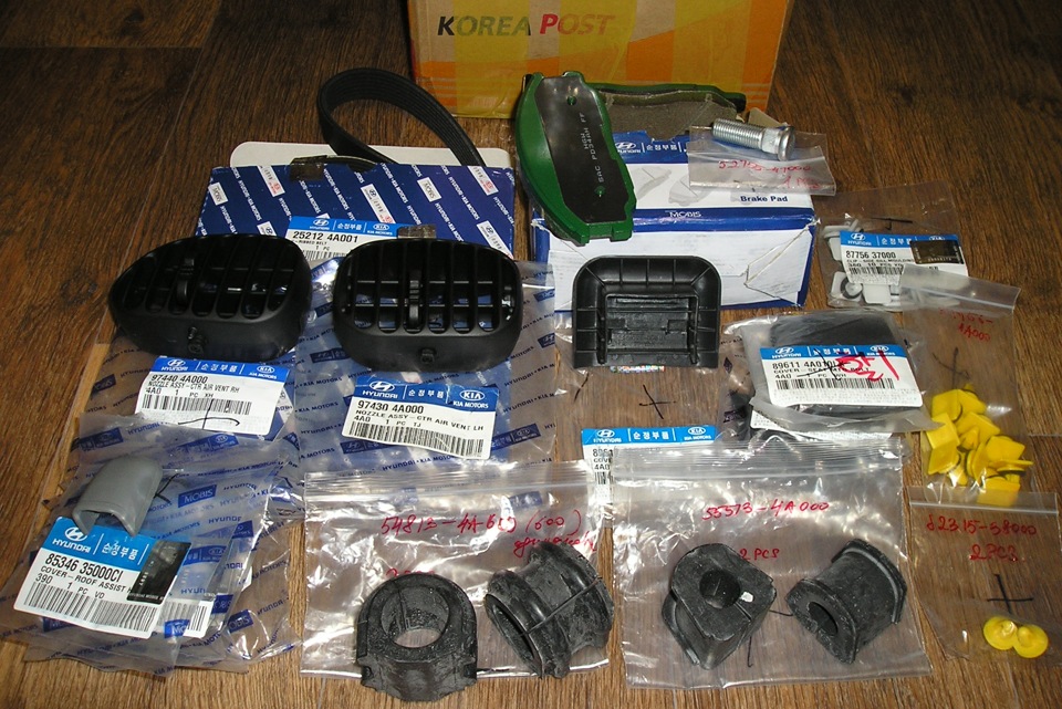 Очередная посылка из Кореи — Hyundai Starex (1G), 2,5 л, 2005 года ...