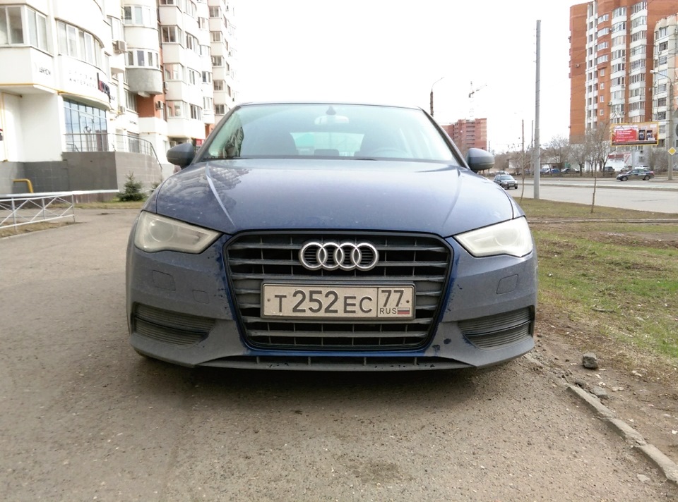 Типа Black Optic Package — Audi A3 Sportback (8VA), 1,4 л, 2013 года ...