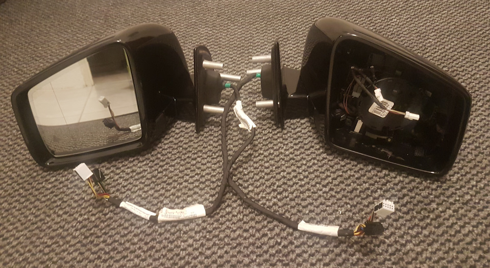 Зеркала от Рестайлинга — Mercedes-Benz M-Class (W164), 5 л, 2007 года ...