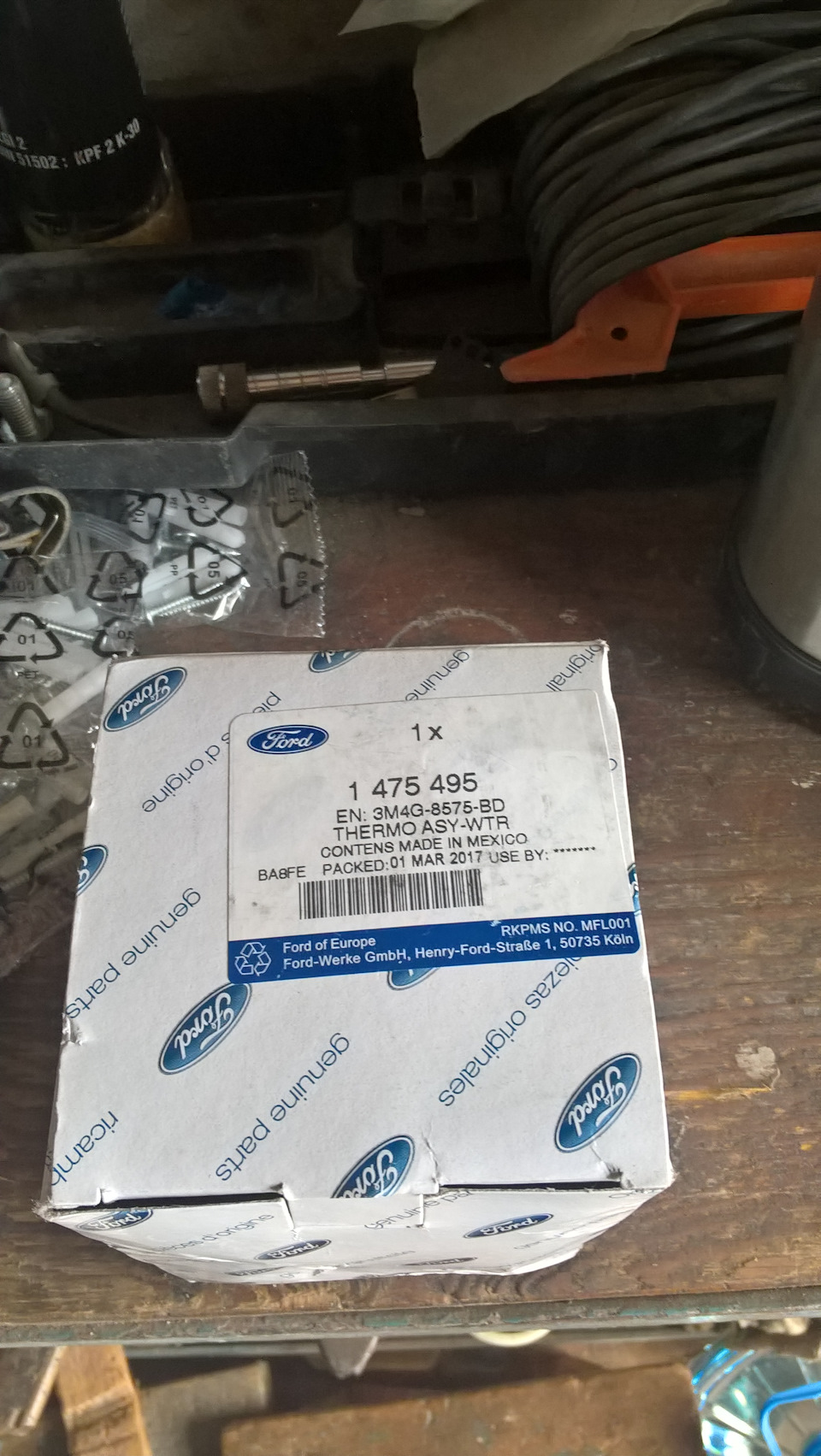 1475495 ТЕРМОСТАТ Duratec-HE 2.3 Ford | Запчасти на DRIVE2