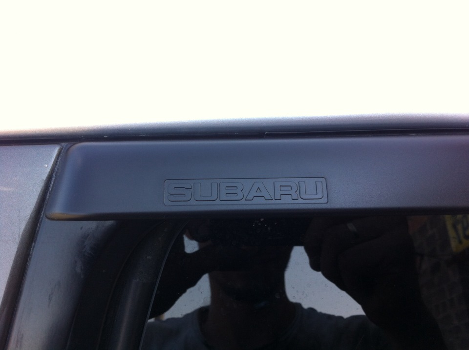 Ветровики — Subaru Forester (SG), 2 л, 2003 года | аксессуары | DRIVE2