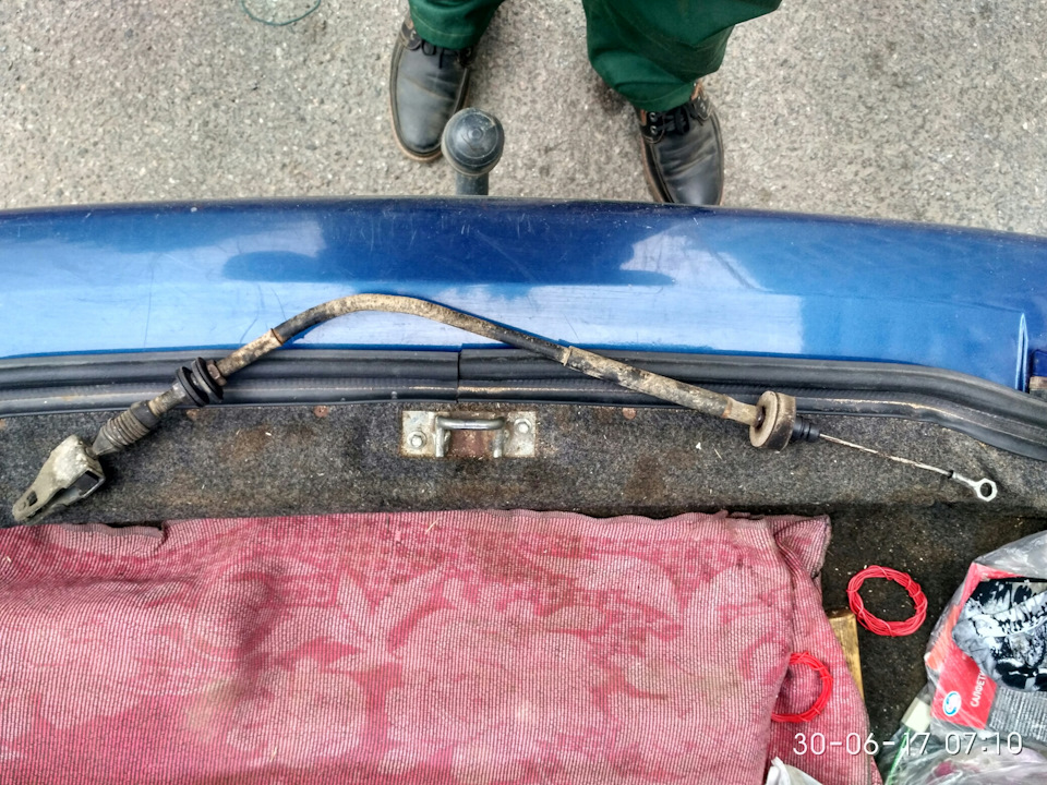 трос сцепления отправился на покой — Lada 2115, 1,6 л, 2010 года ...