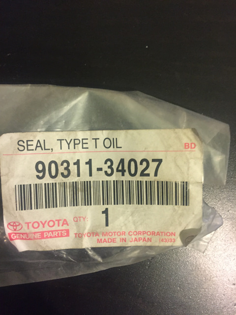 9031134027 Сальник TOYOTA LEXUS | Запчасти на DRIVE2