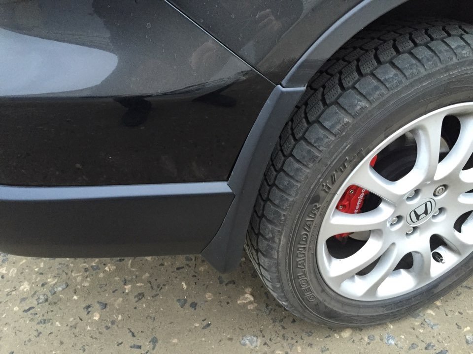 Брызновики+Mugen — Honda CR-V (RE), 2,4 л, 2008 года | тюнинг | DRIVE2