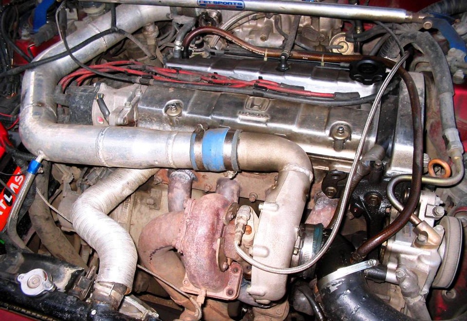 Турбо F22B DOHC фото — Honda Prelude (BA8/BA9/BB1/BB4), 2,2 л, 1992 ...