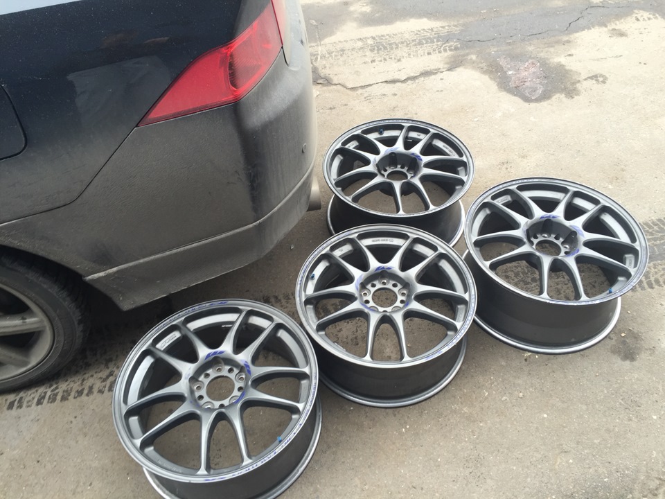 Work Emotion CR-Kai R18 — Honda Accord (7G), 2 л, 2005 года | колёсные диски | DRIVE2