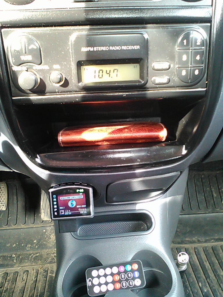 Fm трансмиттер — Daewoo Matiz M100 M150 0 8 л 2006 года аксессуары Drive2