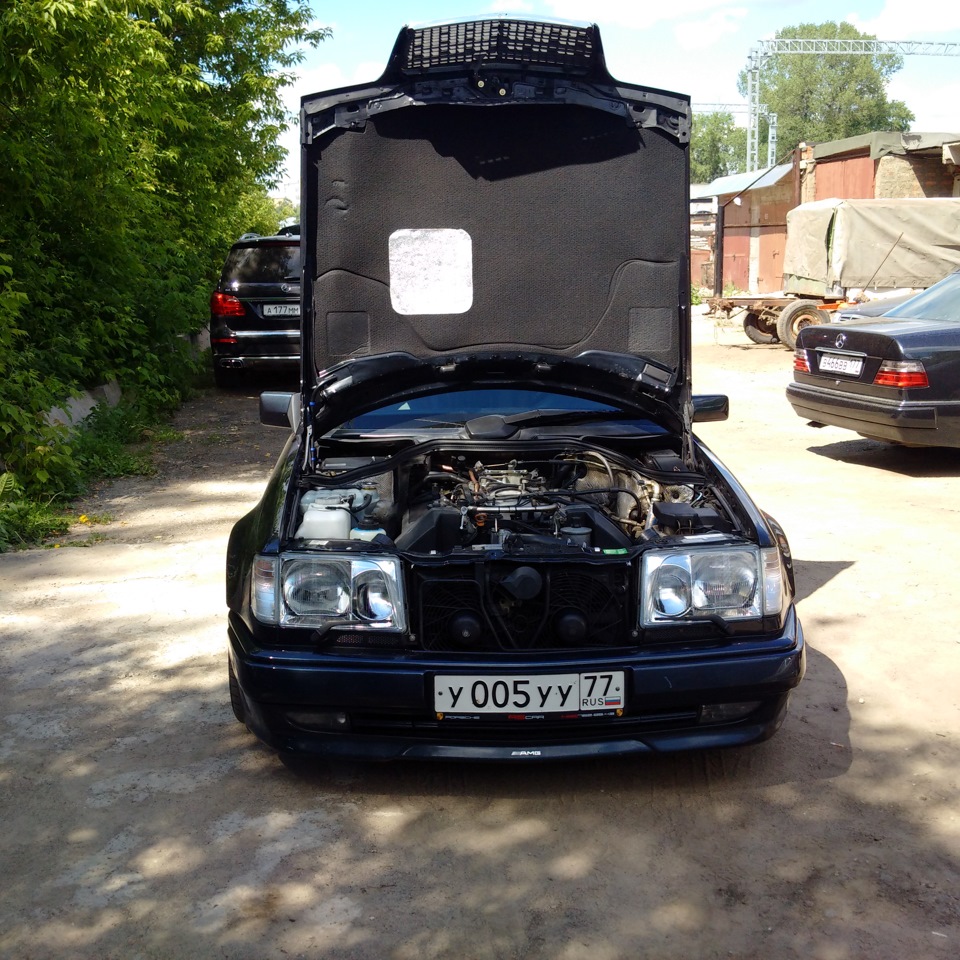Замена расходомера — Mercedes-Benz E 60 AMG (W124), 6 л, 1995 года ...